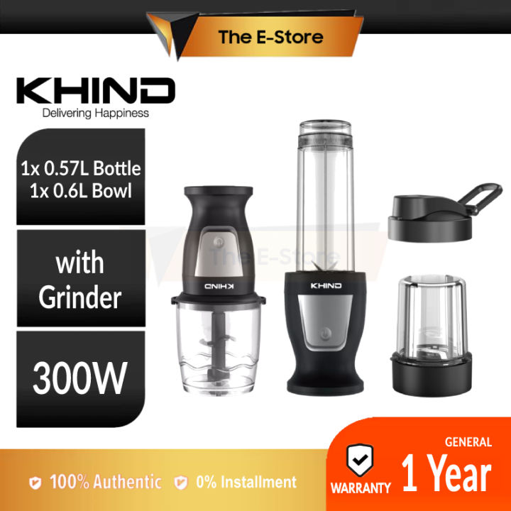 Khind 4-In-1 Multi Blender Chopper | BLC129 BLC99 (Ice Blender Hand ...