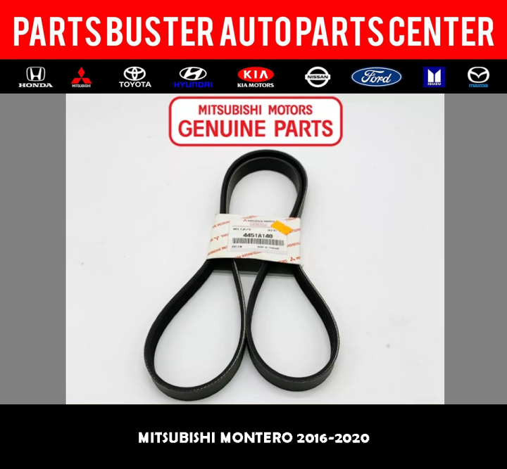 Power Steering Belt + AIRCON BELT for MITSUBISHI MONTERO 2016-2020 ...