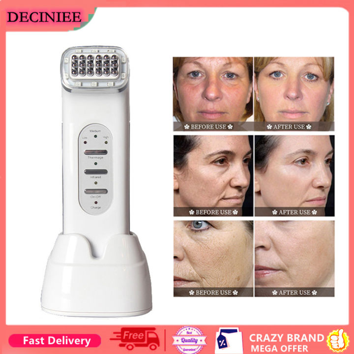 RF Radio Frequency Far-Infrared Wave Facial Therapy Beauty Machine Face ...