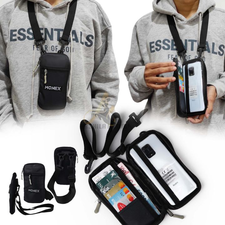 Tas selempang mini gantung wallet kartu hp / Tas HP HP001 | Lazada ...