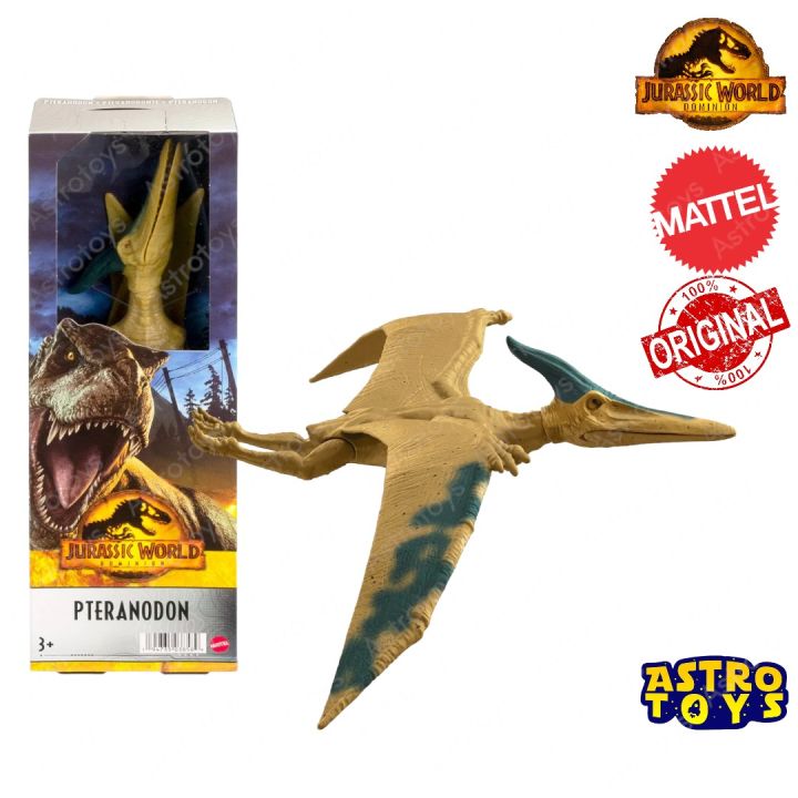 Mainan Dinosaurus Figure Jurassic World Dominion Pteranodon 30cm Mattel ...