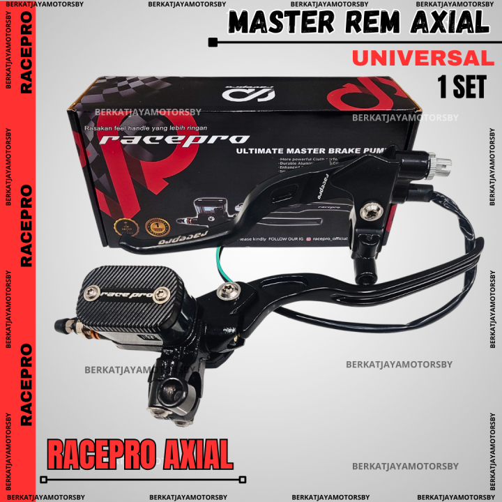 MASTER REM RACEPRO KEPALA FULL CARBON KARBON TIPE AXIAL DIAMETER 14MM ...