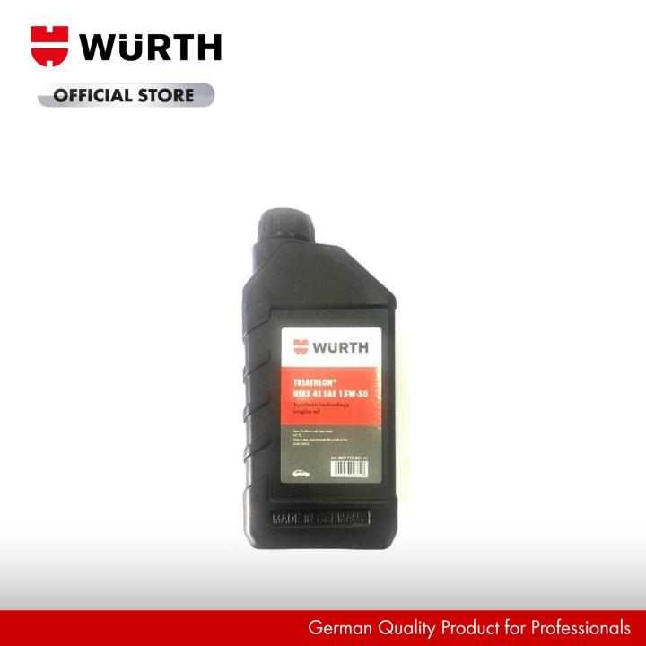 Wurth Engine oil Triathlon Bike 4S SAE 15W-50 | Lazada