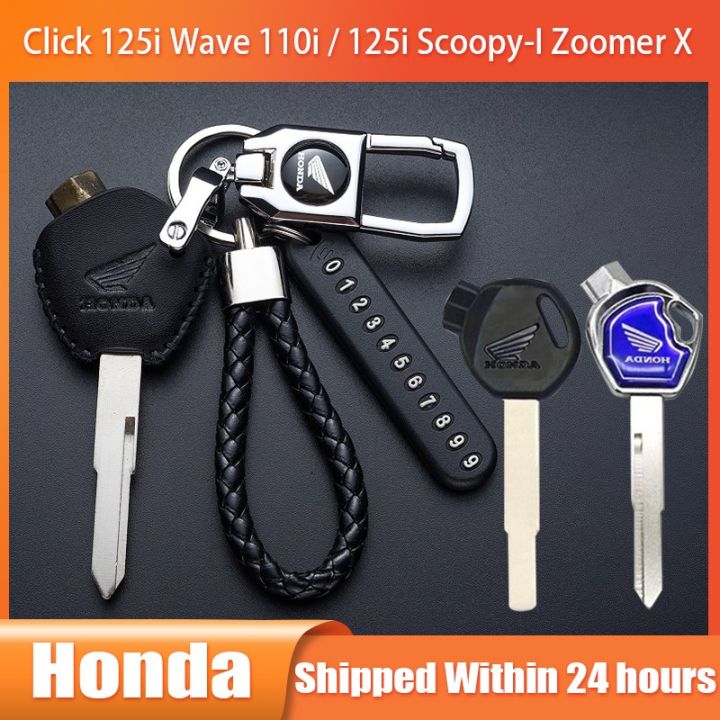 For Honda Click 125i Wave 110i / 125i Scoopy-I Zoomer X Remote Key Case ...