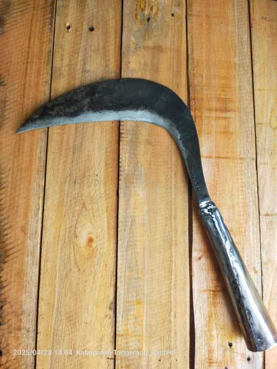 Arit sabit rumput baja asli gagang full tank besi | Lazada Indonesia