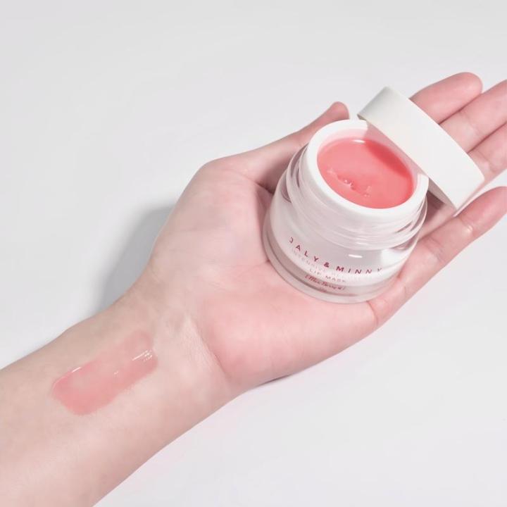 Jaly&Minny Lip Mask ลิปมาร์คปากฟู ขนาด 13 กรัม เนื้อแน่น ให้ความชุ่ม ...