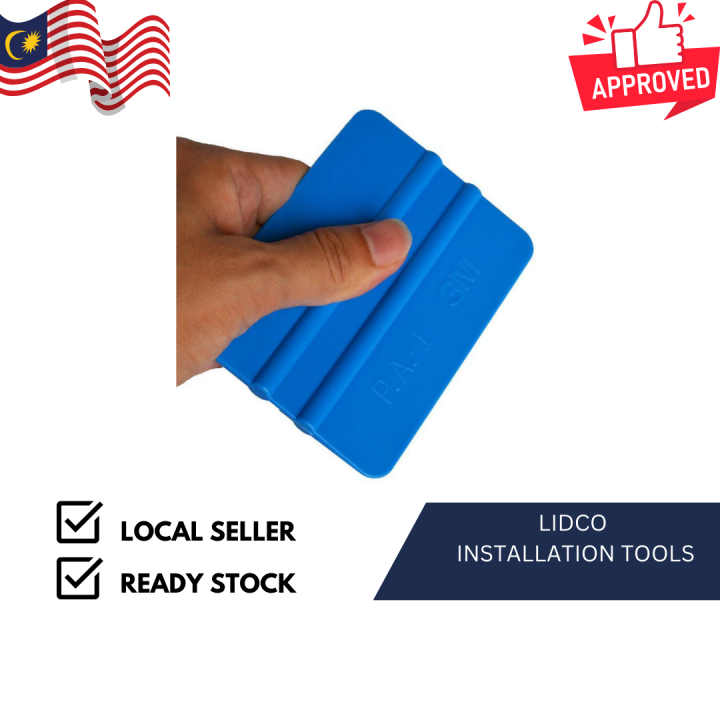 Tinted Film Installation Tools/Peralatan Pemasangan Tinted Film, 3M ...