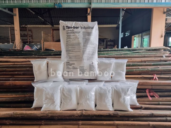 ทิมบอร์ Timbor น้ำยาป้องกันมอด น้ำยาแช่ไม้ไผ่ ยากำจัดมอด ขนาด 4 ...