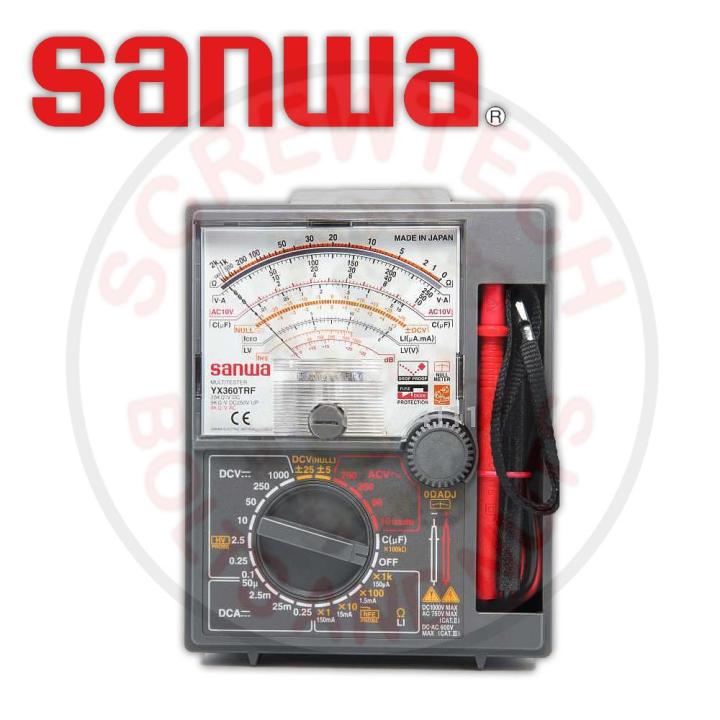 Sanwa Analog Multi Tester(YX360TRF) | Lazada PH