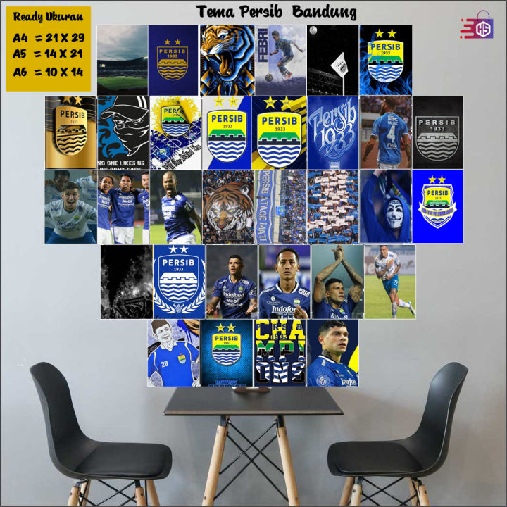 Poster Dinding Kamar Tema Persib Bandung / Poster Kamar Persib Bandung ...