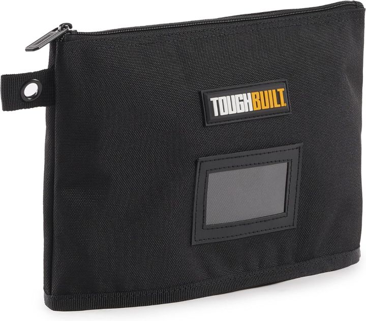 ToughBuilt - Tool Bag Document Bag w/Smooth-Action top-Mounted Zipper ...
