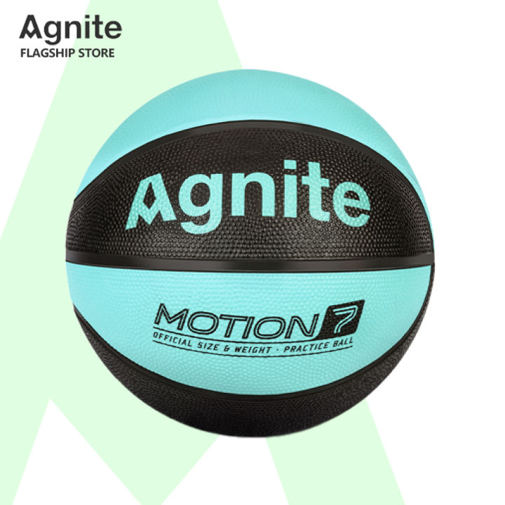 Agnite ลูกบาสเกตบอล บาสเก็ตบอล ลูกบาสยาง หนัง PU เบอร์ 7 ขนาดมาตรฐาน ...