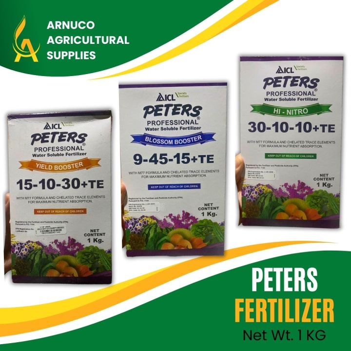 PETERS PROFESSIONAL Water Soluble Fertilizer 1kg | Lazada PH