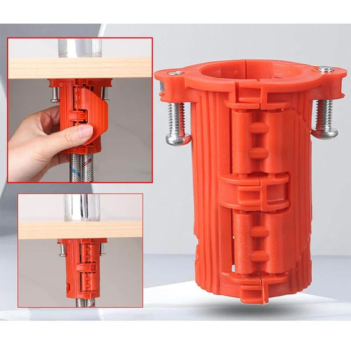 Faucet Fixing Nut Locknut No punching Kitchen Faucet Anti Loosening No ...