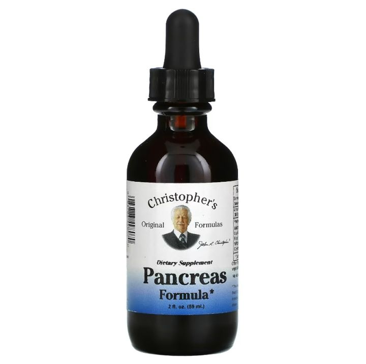 Christopher's Original Formulas, Pancreas Formula, 2 fl oz (59 ml) | Lazada PH