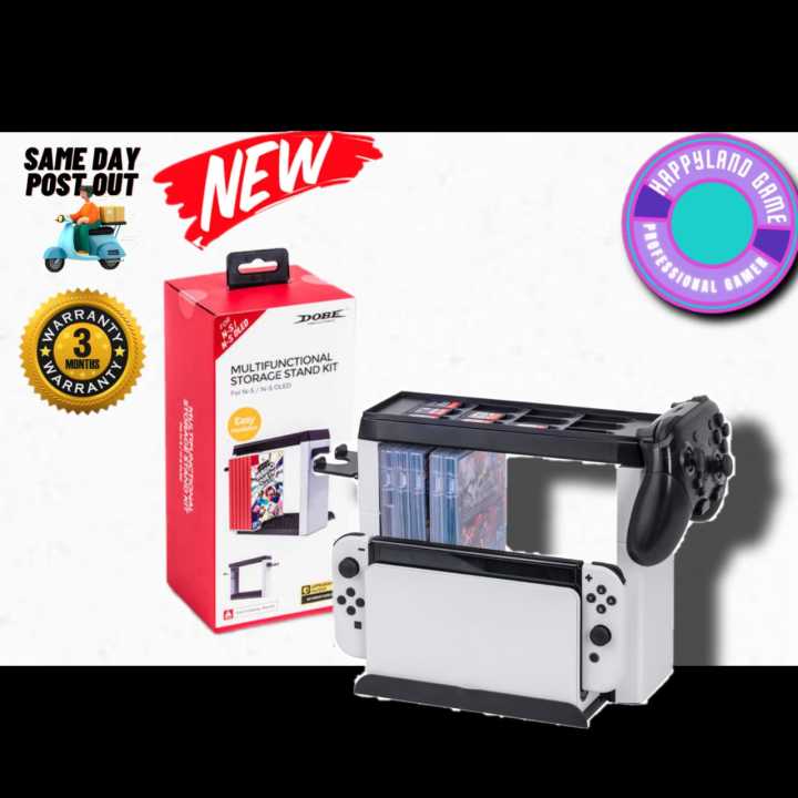 [DOBE] Nintendo Switch Pro Controller holder and Game Storage Tower ...