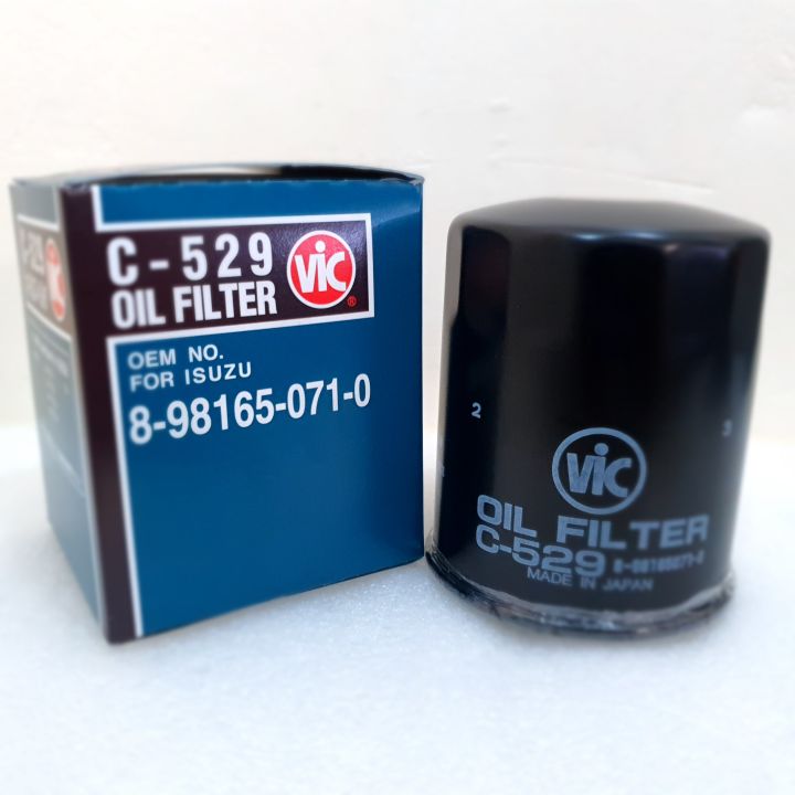VIC Oil Filter Isuzu (C-529) | Lazada PH