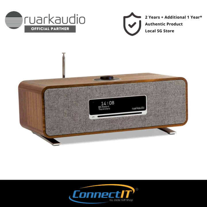 Ruark Audio R3S Intuitive Compact Music System With O-LED display (3 ...
