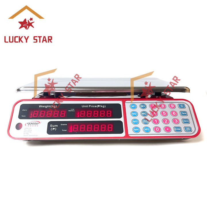 GMD-30 30Kg Digital Weighing Scale General Master High Precision Price ...
