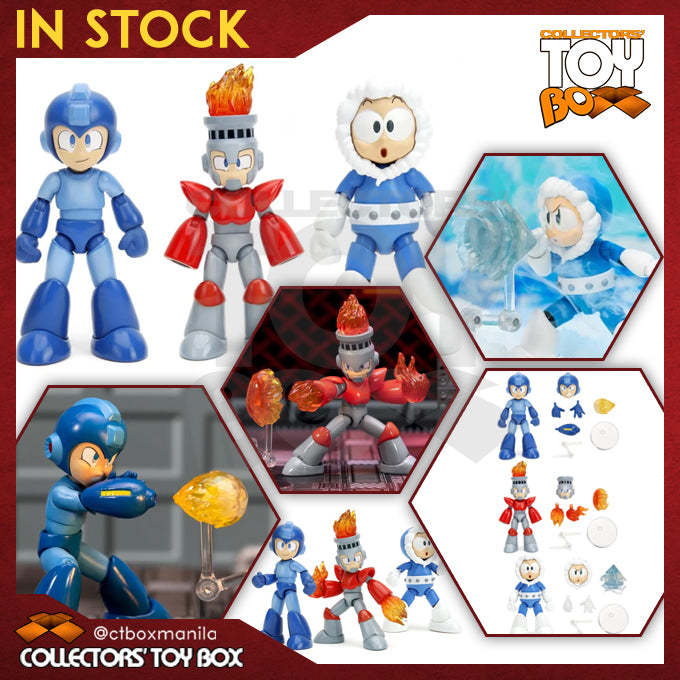 Jada Toys Mega Man Set (Megaman/Fireman/Iceman) | Lazada PH