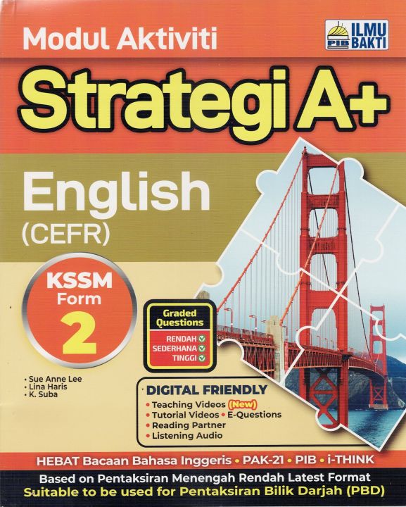MODUL AKTIVITI ( 2025 ): STRATEGI A+ ENGLISH ( CEFR ) FORM 2 KSSM | Lazada
