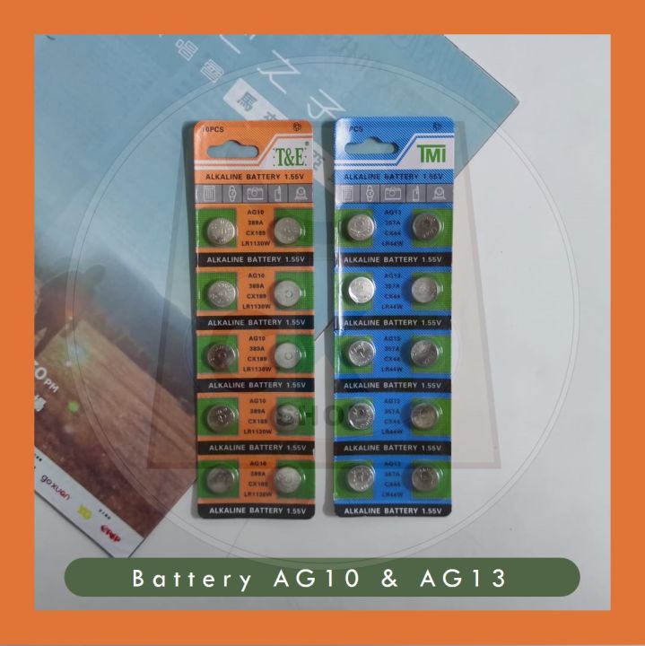 [READY STOCK] Button Cell Battery Watch Toy Coin Calculator PC Alkaline ...