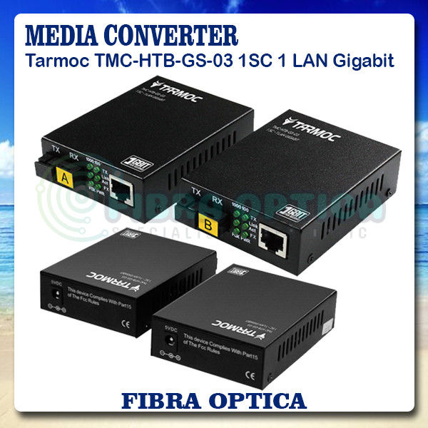 Tarmoc TMC-HTB-GS-03 | Media Converter 1FO 1LAN Gigabit | HTB GS03 | Lazada Indonesia