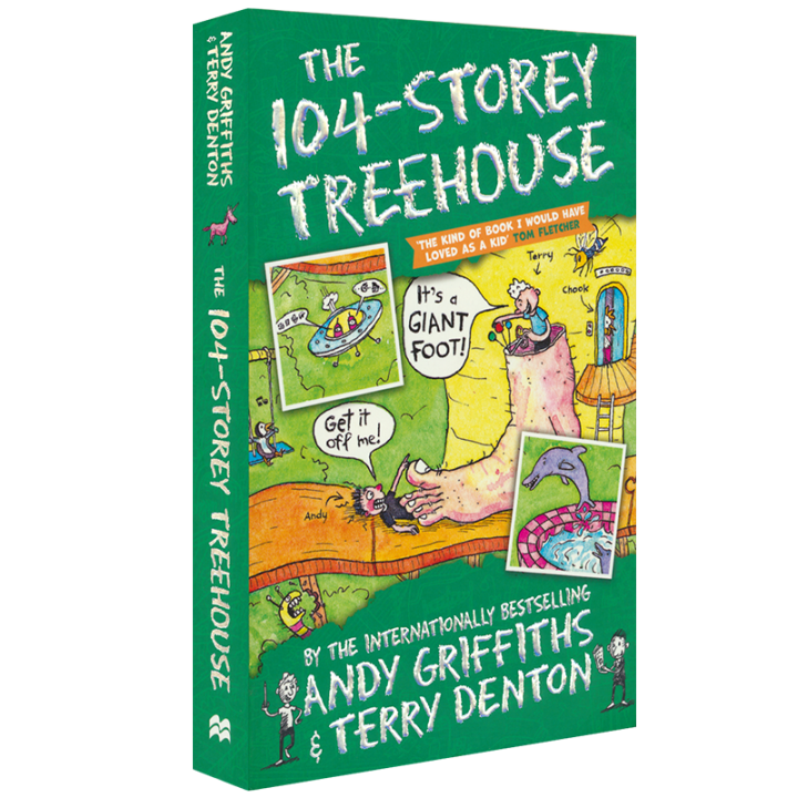 The 104 story treehouse 104 story children's English Chapter Book Novel ...