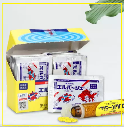 Ubat Kuning Ikan Taiyo UENO Japan Yellow Powder 5g 100% Original fish ...