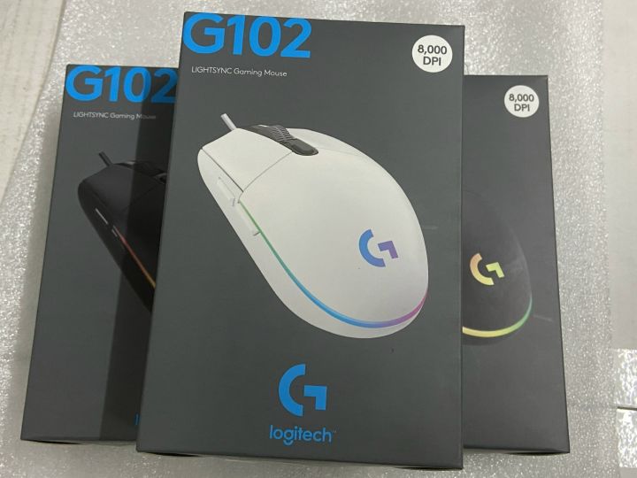 Chuột gaming Logitech G102 Gen 2 Lightsync - hàng chính hãng bảo hành ...