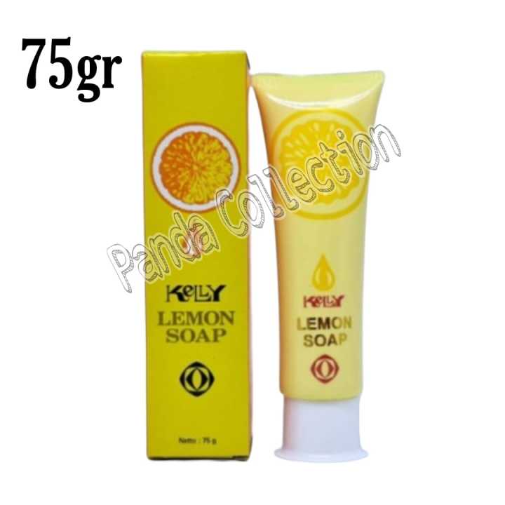 Kelly Lemon Soap 75gr-Sabun Cuci Muka Kelly Varian Lemon Original ...