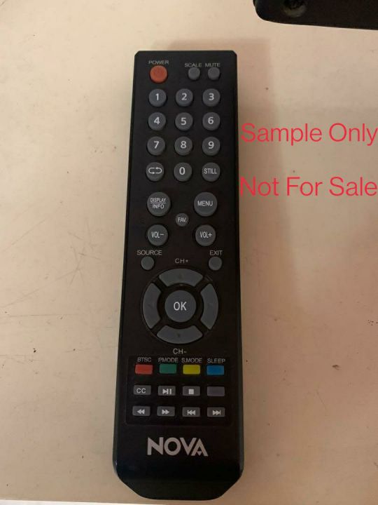 Universal Remote Control Replacement for Nova LED TV | Lazada PH