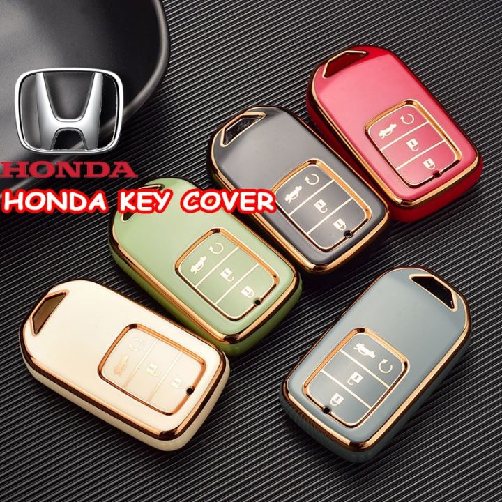 CX honda Car Key Cover For Honda Civic CRV BRV City Accord 2014 to 2020 ...
