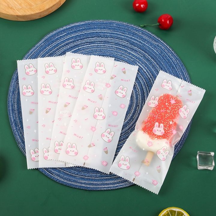 50Pcs Graham Bar Packaging Plastic Bag Sealing Pastry Heat Seal Wrapper ...