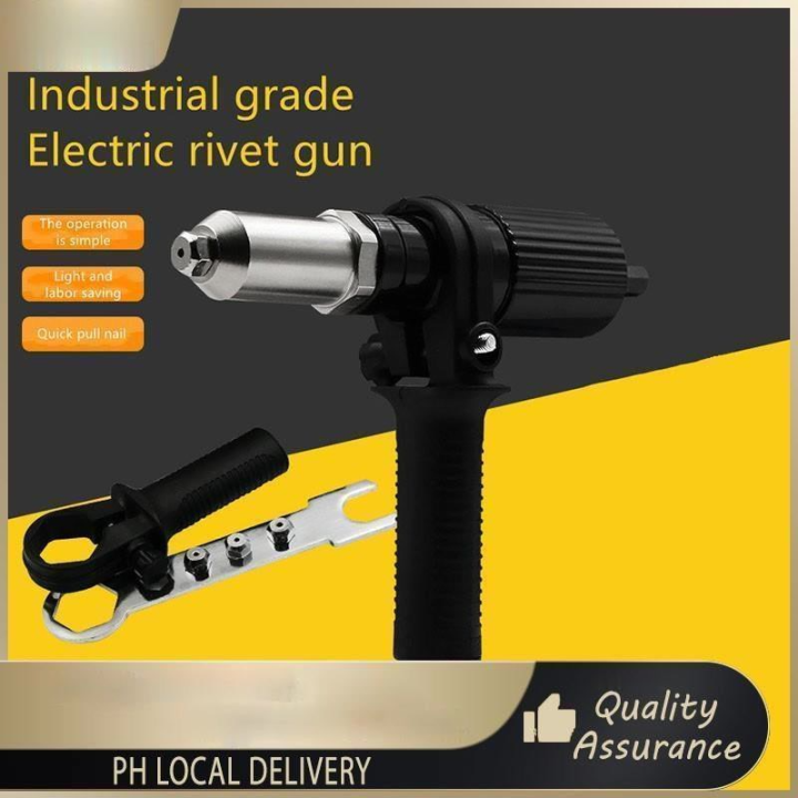 Electric Riveter Drill Rivet Machine Electric Rivet Nut Riveting Tool ...