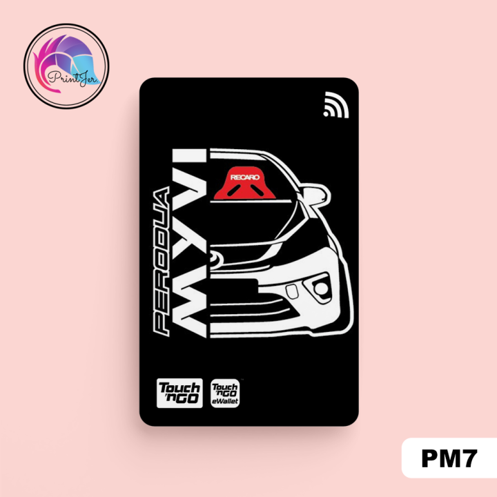 PERODUA MYVI - Touch n Go Card Sticker Cover (Waterproof, High Quality ...