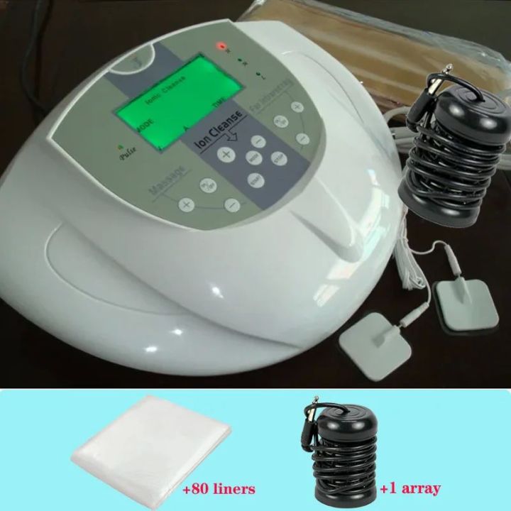 Original - New Ionic Detox Foot Spa Machine with Heat Belt and Tens ...