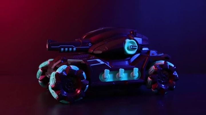 LZD RC Tank That Shoots BBS, Nerf Tank Toy Kids Gift, RC-Remote-Control ...