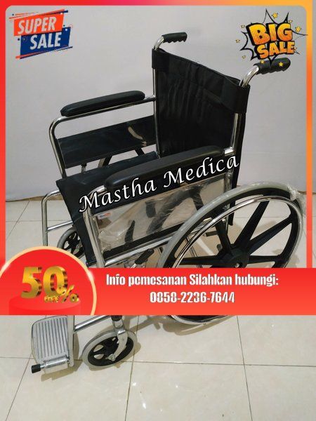 Kursi Roda Maxima Alat Bantu Jalan Jumbo | Lazada Indonesia