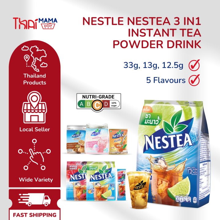 Nestle Nestea 3 in1 Instant Tea Powder Drink | Lazada Singapore