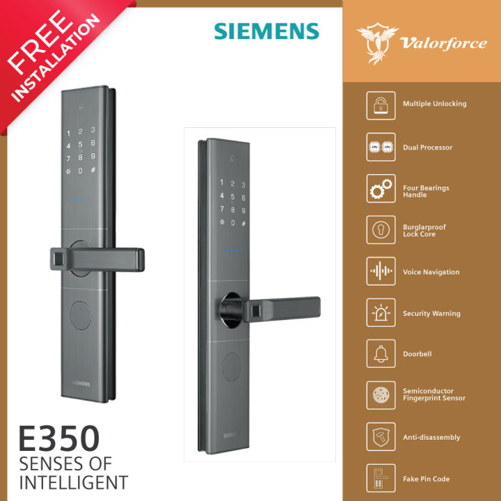 【NEW】【PROMO】Siemens E350 Smart Lock – Digital Door Lock / Electronic ...