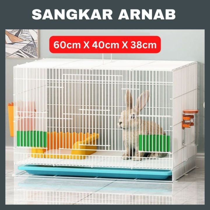 Rabbit Cage Indoor Sangkar Arnab Besar Kandang Arnab Murah Pet Cage ...
