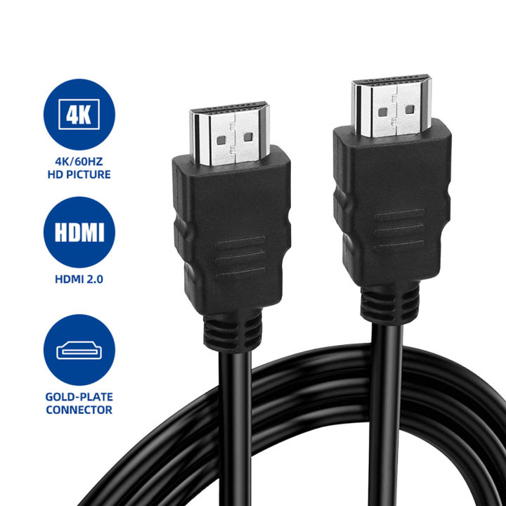 HDMI Cable 4K 1080P High Speed HDMI 1.4 Cables with PVC Aluminum Foil ...