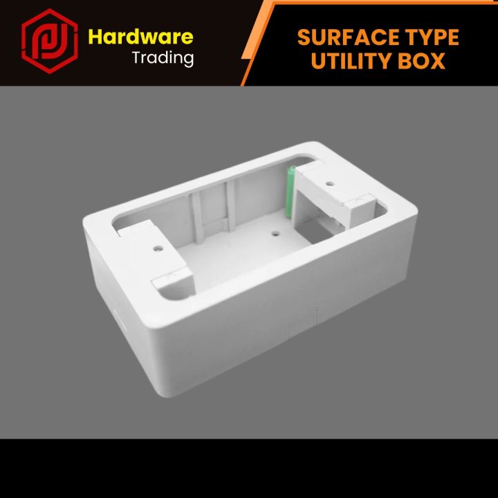 UTILITY Switch box white-Vlr | Lazada PH