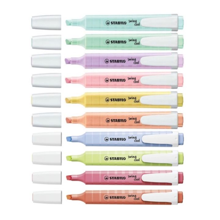 Stabilo Swing Cool Highlighter (Pastel Series) | Lazada Singapore