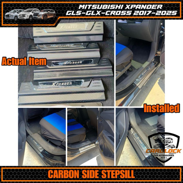 Mitsubishi Xpander 2017 - 2024 Side Stepsill Carbon | Lazada PH