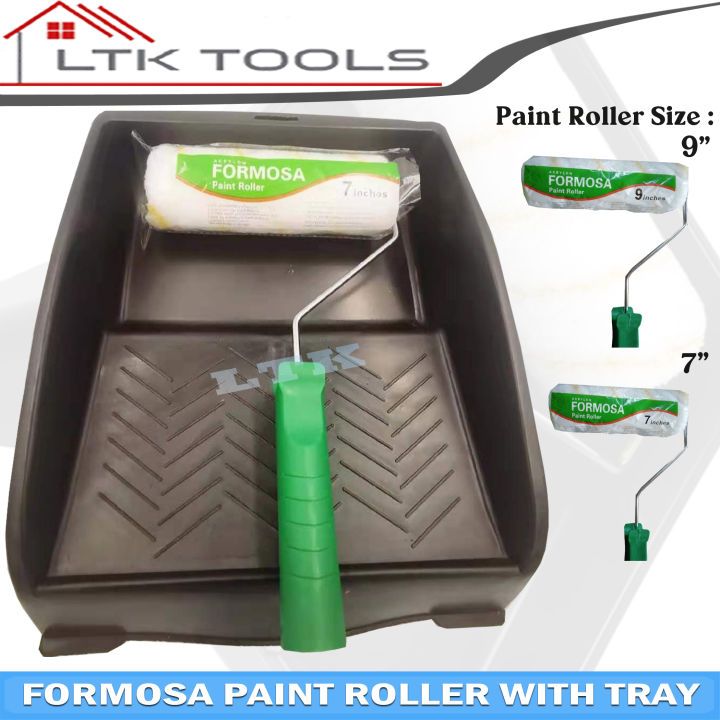 formosa paint roller brush 7 inches with tray | Lazada PH
