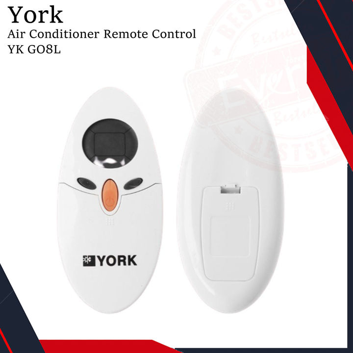 York Air Cond Remote Control YK GO8L | Lazada