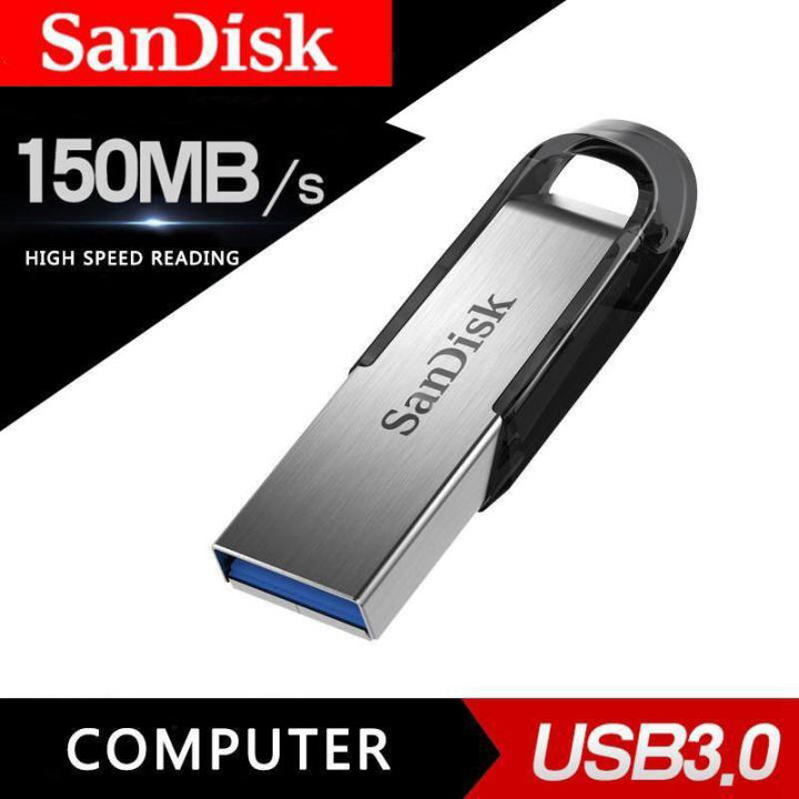 แฟลชไดร์ฟ SANDISK Flash Drive Ultra flair USB 3.0 ( SDCZ73-G46 ) 8GB ...