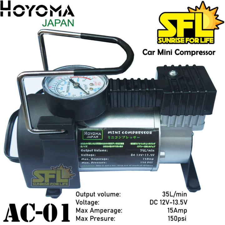 Hoyoma Japan Mini Compressor 150psi High Quality Car Compressor I ...